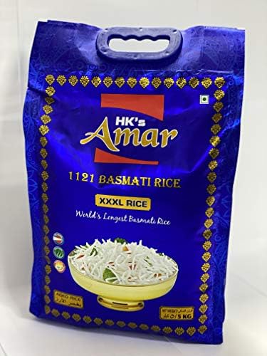 AMAR XXXL PREMIUM LONG GRAIN INDIAN BASMATI AGED RICE 5KG price in UAE ...