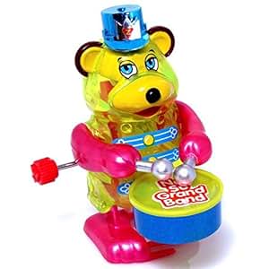 Amazon.com: Tom Tom Wind up Bear with drum: Musical Instruments