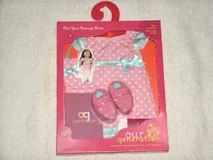 Amazon.com: Our Generation Dot Your Average Dress Fashionable Outfit ...