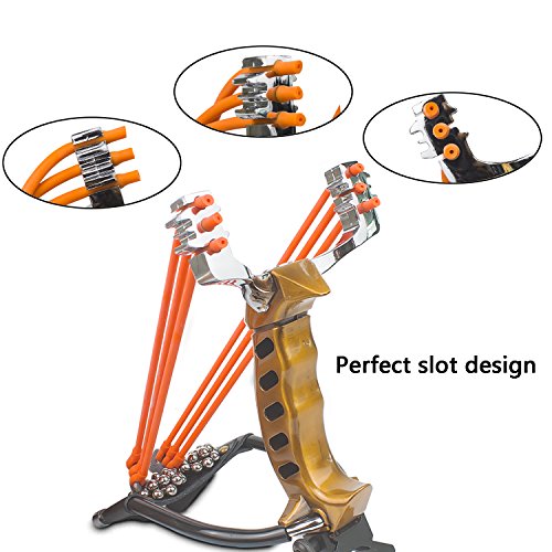 Professional Slingshot Wisdoman Stainless Steel Outdoor Hunting Sling ...