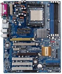 Amazon.com: ASRock 939Dual-SATA2 ULi M1695 Socket 939 ATX Motherboard ...