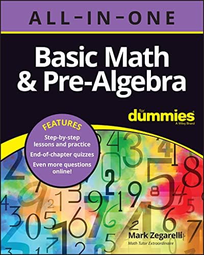 سعر Basic Math & Pre-Algebra All-in-One For Dummies (+ فى السعودية | بواسطة امازون السعودية ...