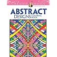 Amazon - Creative Haven Abstract Designs Coloring Book: Relaxing ...