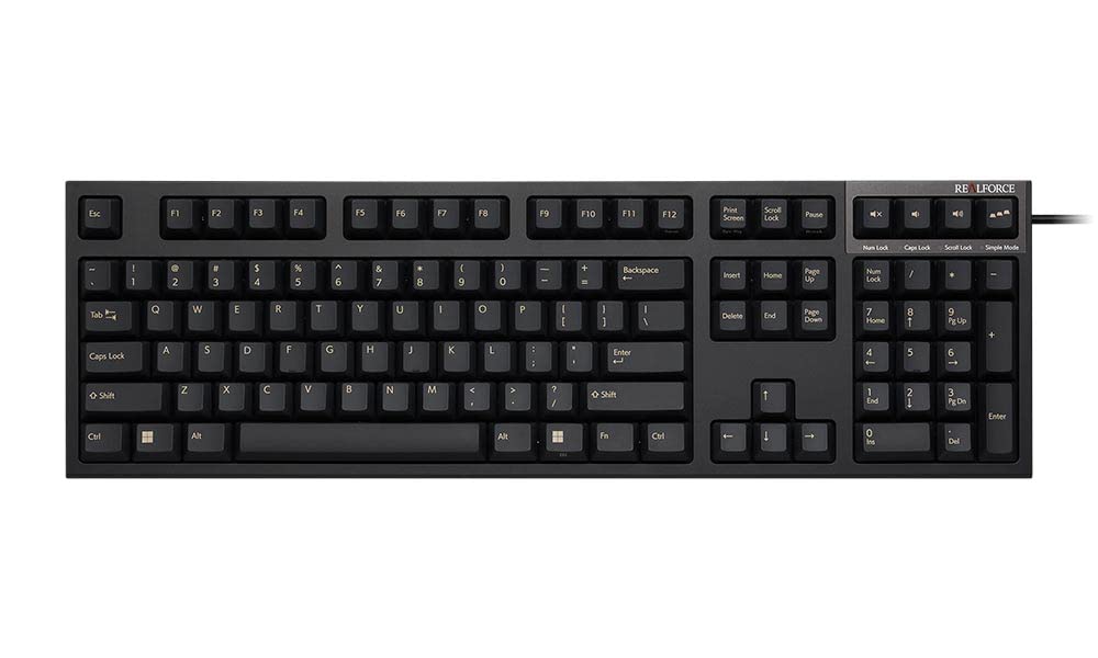 Mua REALFORCE R3S Keyboard Wired Full 45g English Layout Black R3SB11 ...
