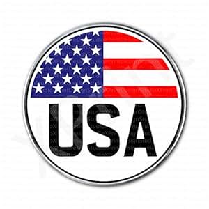 Amazon.com : USA Roundel US Flag Sticker : Everything Else