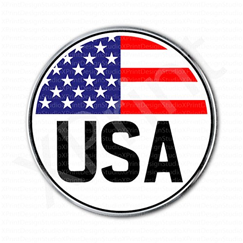 Amazon.com : USA Roundel US Flag Sticker : Everything Else