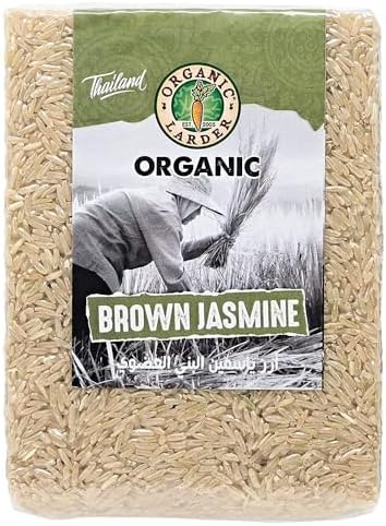 Organic Larder Jasmine Brown Rice, 1 kg price in UAE | Amazon UAE ...