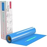 Amazon.com: IRON-ON HTV Neon Blue Heat Transfer Vinyl Rolls 12" x 20ft ...