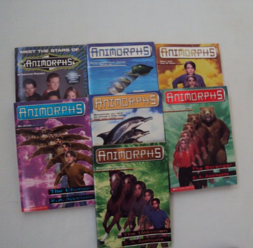 Animorphs Book Set (7) : #1, #4, #6 -7, #13 - 14 : Meet the Stars of ...