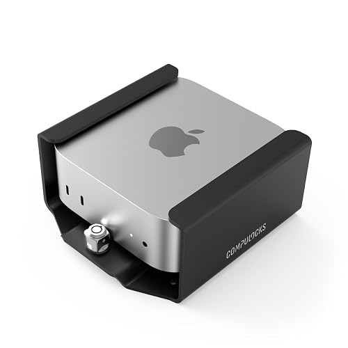 Mac mini M4 2024 Secure Mounting Bracket with Integrated Lock Head ...