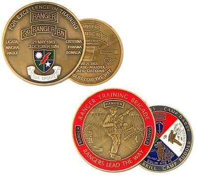 Buy US Army Ranger 3rd Ranger Battalion Challenge Coin and Ranger ...
