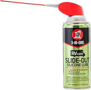3-IN-ONE WD40 Company 120084 3 in 1 Rv Silicone Slide Out Lube Spray 11 ...