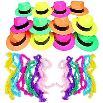 Amazon.com: Party Hats for Adults - 12 Pack Felt Stove Pipe Hats by ...