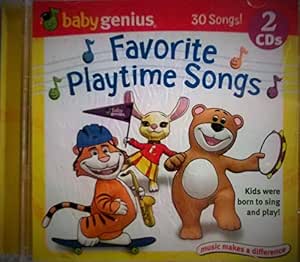 BabyGenius® - Baby Genius® Favorite Playtime Songs (2 CDs) - Amazon.com ...