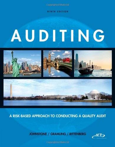 Auditing: A Risk-Based Approach to Conducting Quality Audits: Johnstone ...