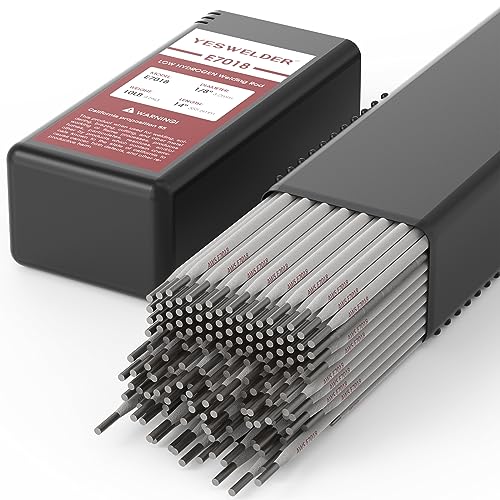 YESWELDER E7018 1/8'' 10LB Welding Rod Low Hydrogen Carbon Steel Stick ...