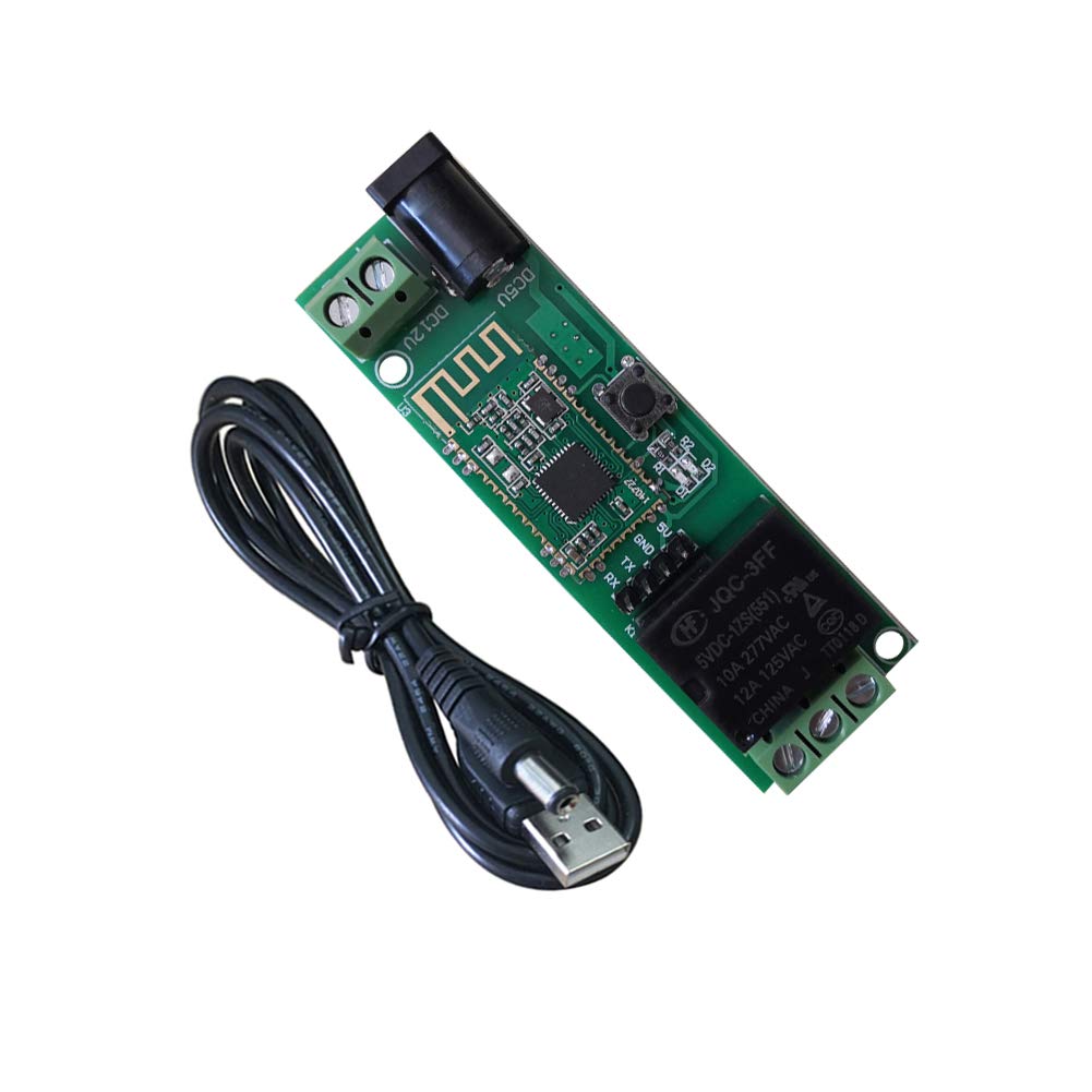 DSD TECH 12V Bluetooth Relay Module for Remote Control Switch ...