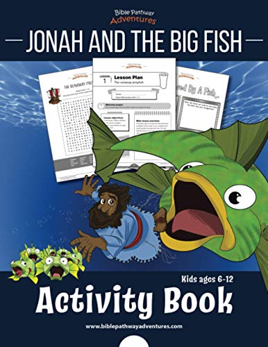 Jonah and the Big Fish Activity Book: Adventures, Bible Pathway, Reid ...