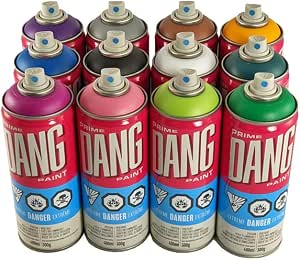 Amazon.com: DANG Prime Graffiti Spray Paint - Secondary Set of 12 ...