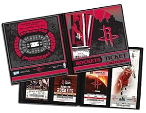 Amazon.com : NBA Houston Rockets Ticket Album, One Size : Sports & Outdoors