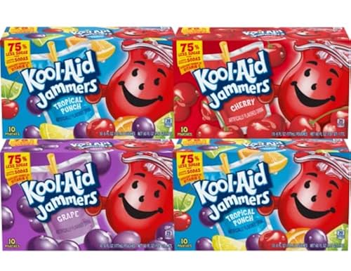Kool-Aid Jammers Juice Drink Assorted Variety Pack - 6 Fl Oz - (40 ...