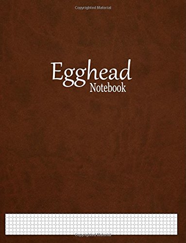 Egghead Notebook: 1/6” Octagonal Graph Paper Ruled: Bookshop, Little ...
