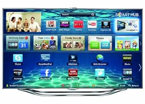 Samsung UE55ES8000 - Televisor Full HD, pantalla LED de 55", 3D, Smart ...
