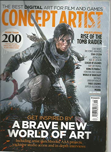 CONCEPT ARTIST MAGAZINE 2017 THE BEST DIGITAL ART FOR FILM AND GAMES ...