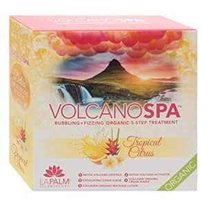 Amazon.com: La Palm Volcano Spa 5 Step Pedicure Kit (Tropical Citrus ...