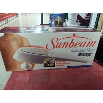 Amazon.com: Sunbeam Dual Action Infra-red Heat Massager/ Model 1856-1 ...