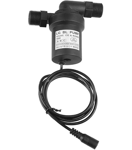 Brushless DC Motor Hot Water Pump 12VDC Solar Hot Water Pump – Handles ...