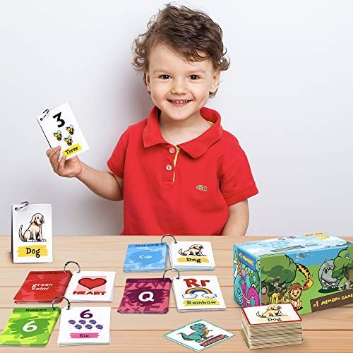 Simplified Flash Cards For Toddlers – 5x Fun Learning Flashcard Sets ...