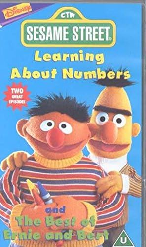 Sesame Street: Learning About Numbers [VHS]: Sesame Street: Amazon.co ...