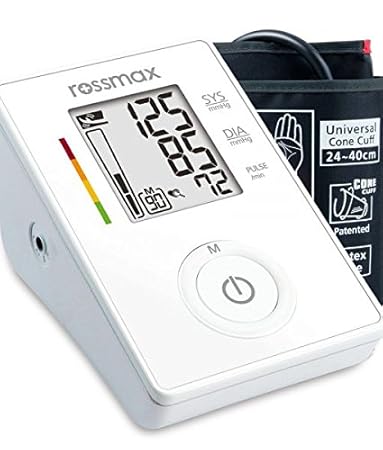 Rossmax X1 Automatic Blood Pressure Monitor (White): Amazon.in: Health ...