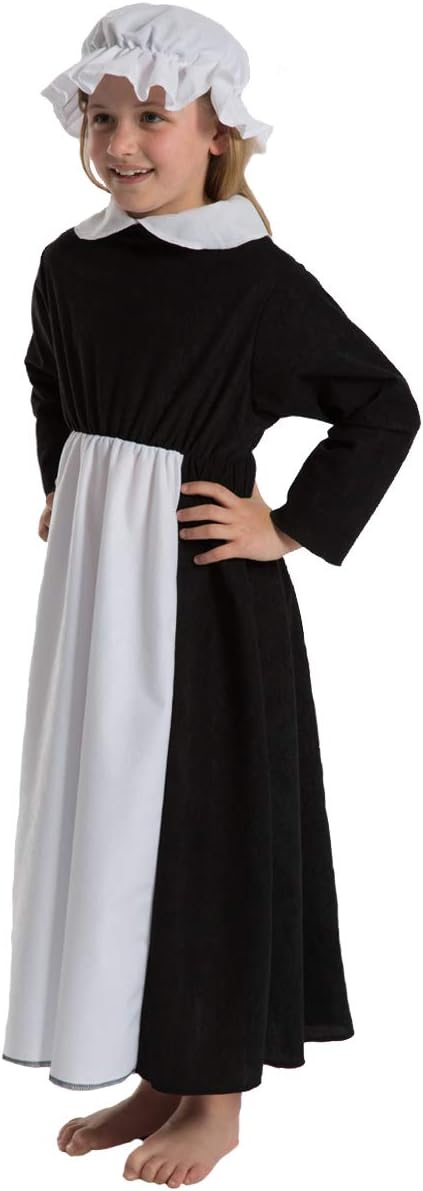 Charlie Crow Alice Victorian / Edwardian Maid Costume For Kids. 7-9 ...