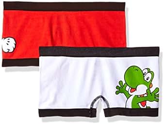 Amazon.com: Nintendo Women's 2 Pack Panties, Multi, Large: Clothing