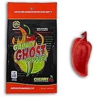 Amazon.com : Ghost Pepper Insane Heat Gummy Candy - Cherry Flavored ...
