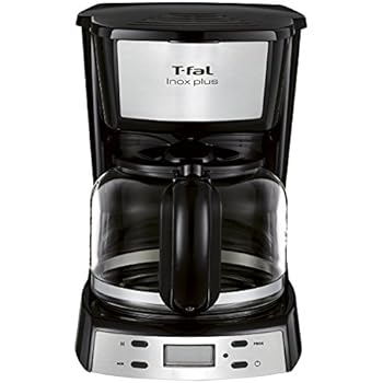 CAFETERA TEFAL CM3518MX 12 tazas Anti Goteo Inoxidable T-Fal: Amazon ...
