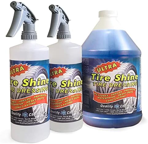 Quality Chemical Ultra Tire Shine Solvent/Based Tire Dressing / 1 Gallon Combo | Pricepulse