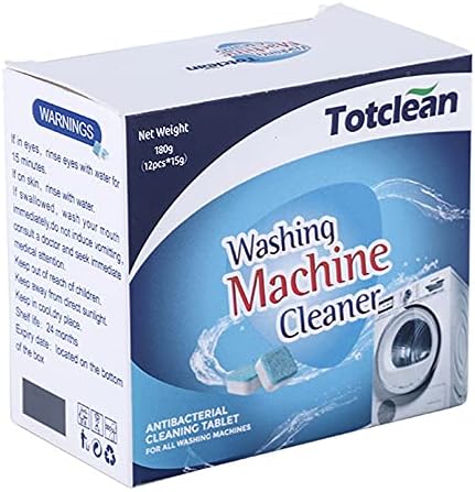 Wonka Totclean Washing Machine Cleaner Deep Clean Tablets Dishwasher ...