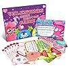 Valentine's Day Cards 30pcs Decoder Game for Kids 30 Stickers and ...