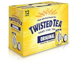 Twisted Tea Hard Iced Tea, 12 pk, 12 oz cans, 5.0% ABV: Amazon.com ...