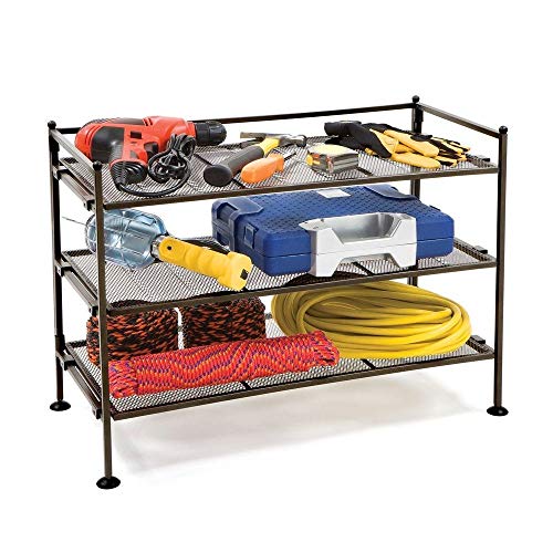 Seville Classics Multi Level Shoe Rack Sturdy Freestanding Shelf for ...