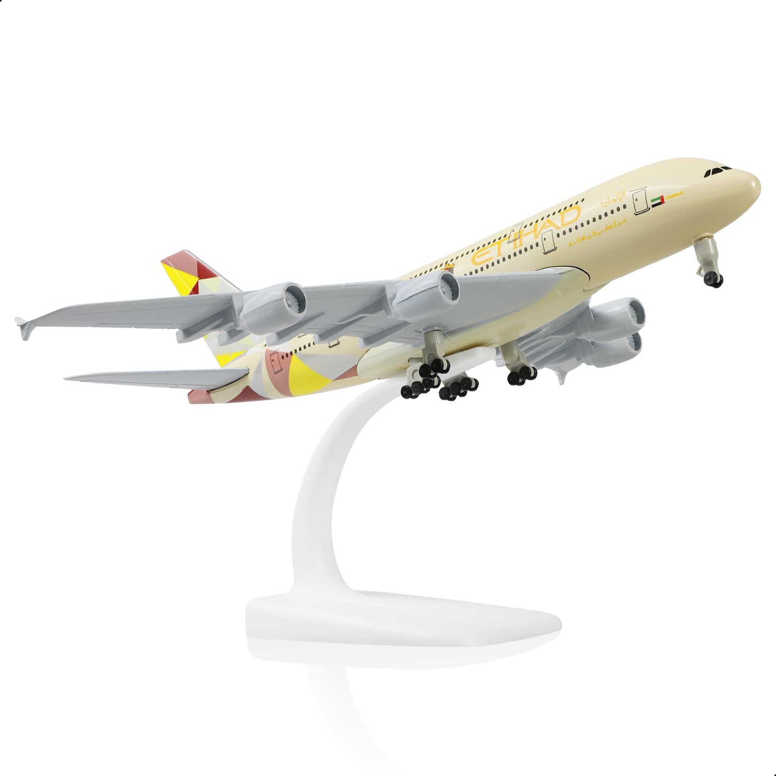 Mua A380 1/300 Die-cast Metal Airplane Model -A380 Sky Jumbo etihad380 ...