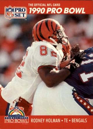 Amazon.com: 1990 Pro Set Football Card #344 Rodney Holman: Collectibles ...