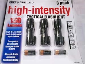 Techlite Lumen Master 150 Lumens High-Intensity CREE XPE L.E.D ...