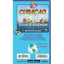Map Of Caribbean Curacao Reef Creatures Dive Map - Waterproof Fish ...