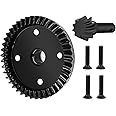 Amazon.com: MOHERO RC Gearbox Front Rear Differential Gears 43T 10T Steel Diff Gear Set for 1/8 ...
