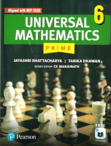 Pearson Universal Mathematics Prime Book 6 : Jayashri Bhattacharya ...