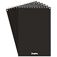 STAPLES Steno Pads 6 x 9-Inch, Graph Rule, Cardstock Cover 80 Sh./Pad 6 ...